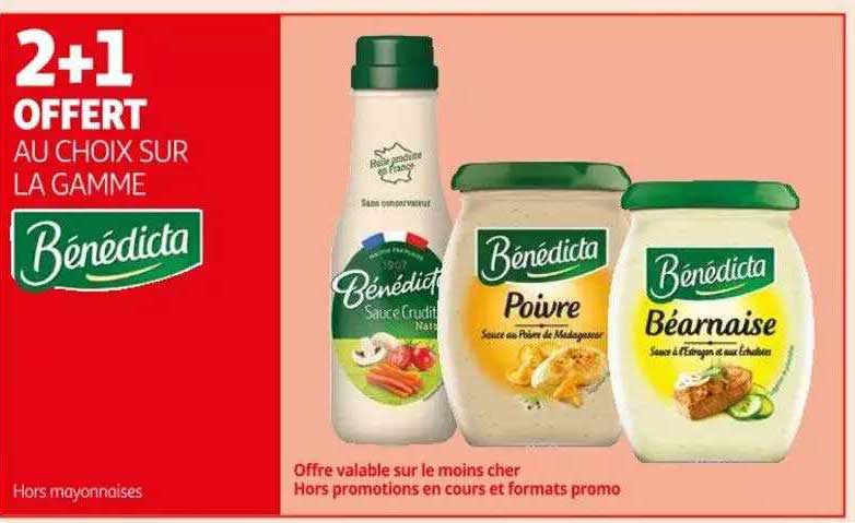 Promo La Gamme Bénédicta chez Auchan - iCatalogue.fr
