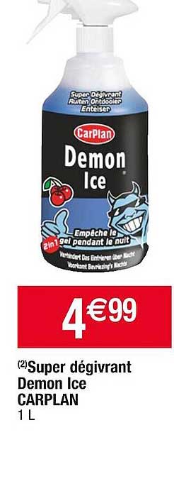 Promo Super Dégivrant Demon Ice Carplan chez Cora - iCatalogue.fr