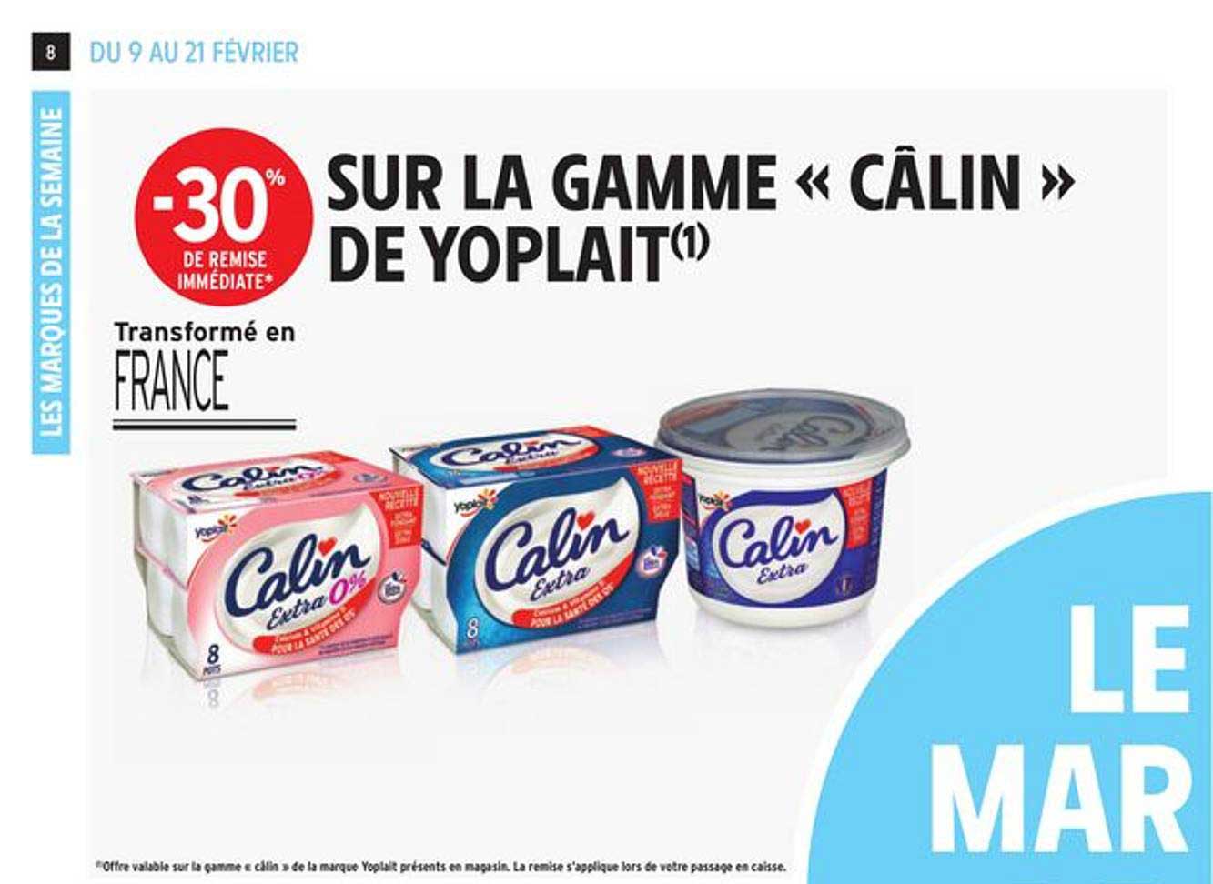 Promo La Gamme «câlin» De Yoplait chez Intermarché Hyper - iCatalogue.fr