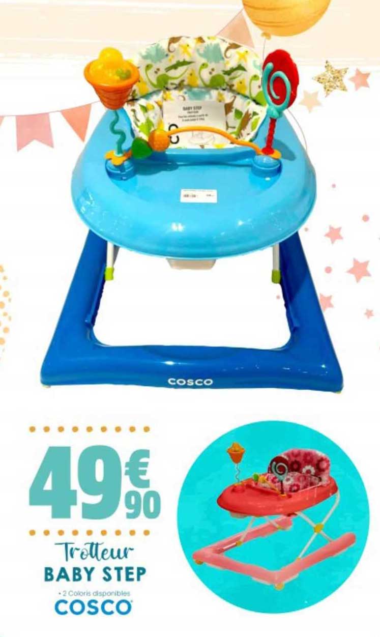 Promo Trotteur Baby Step Cosco chez Bébé 9 - iCatalogue.fr