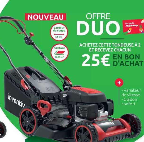 Tondeuse Mr Bricolage Promo