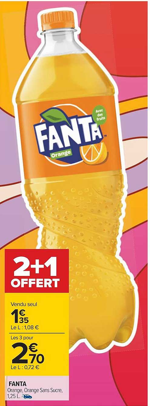 Promo Fanta chez Carrefour - iCatalogue.fr