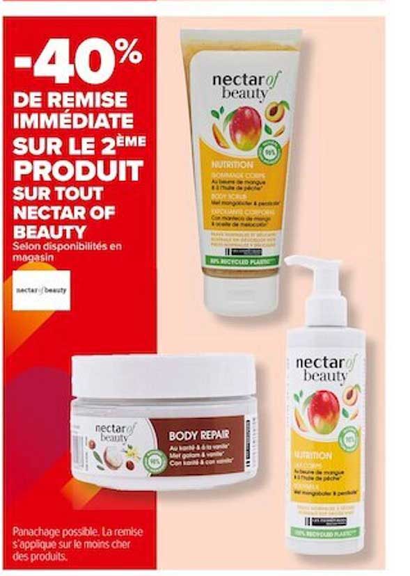 Promo Produit Nectar Of Beauty chez Carrefour Market - iCatalogue.fr