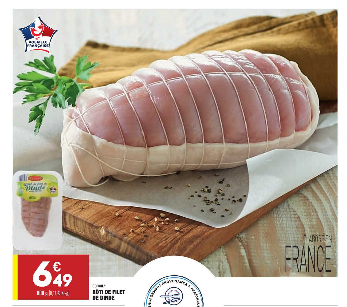 Promo Rôti De Filet De Dinde chez Aldi - iCatalogue.fr