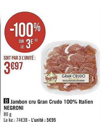 Jambon Cru Entier Lidl