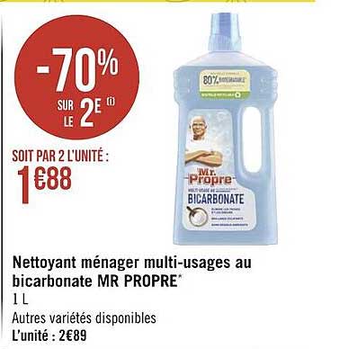 Offre Bicarbonate Alimentaire W5 chez Lidl