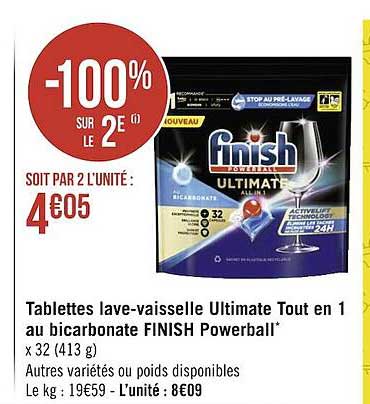 Offre Bicarbonate Alimentaire W5 chez Lidl
