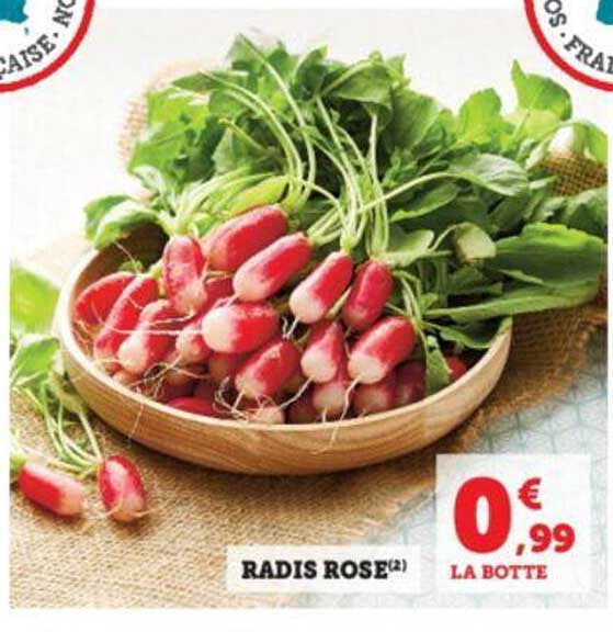 Promo Radis Rose chez Hyper U - iCatalogue.fr