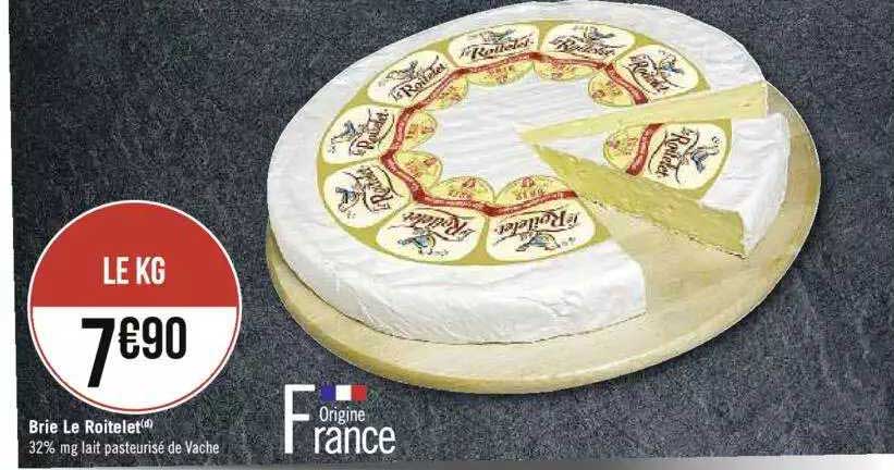 Promo Brie Le Roitelet chez Spar - iCatalogue.fr