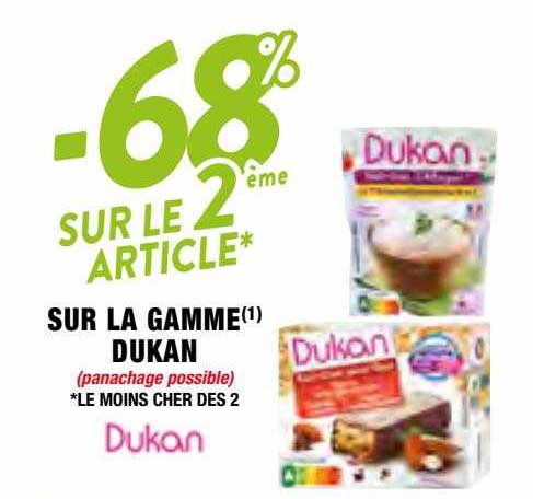 Promo La Gamme Dukan chez Migros France - iCatalogue.fr