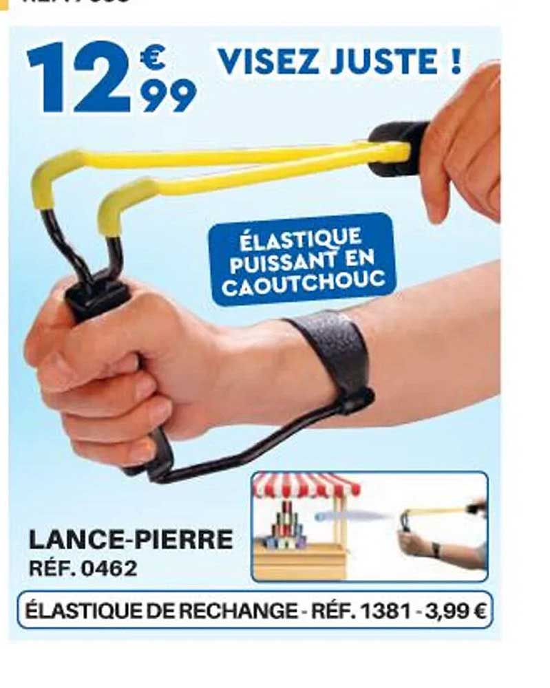 Promo Lance-pierre chez Shopix - iCatalogue.fr