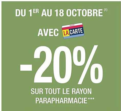 Promo Rayon Parapharmacie chez Monoprix - iCatalogue.fr