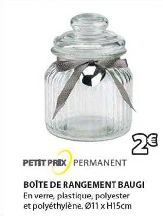 Offre Boîte De Rangement Baugi chez JYSK