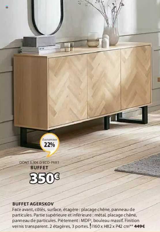 Offre Buffet Agerskov chez JYSK