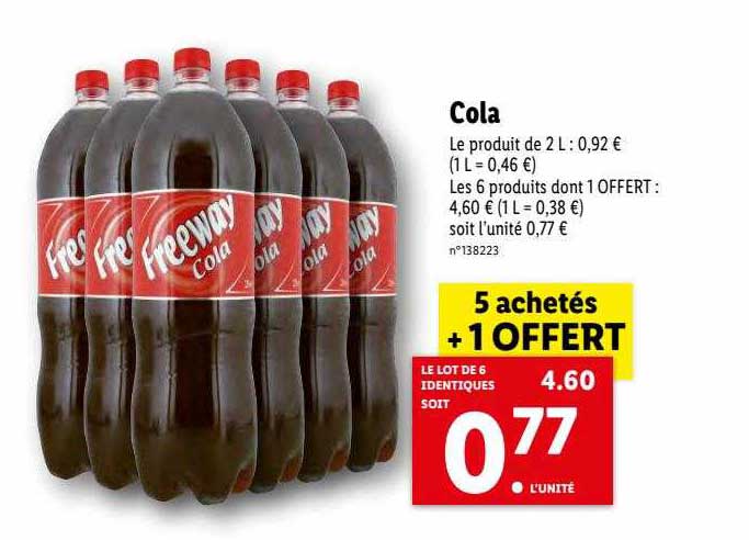Promo Cola chez Lidl - iCatalogue.fr