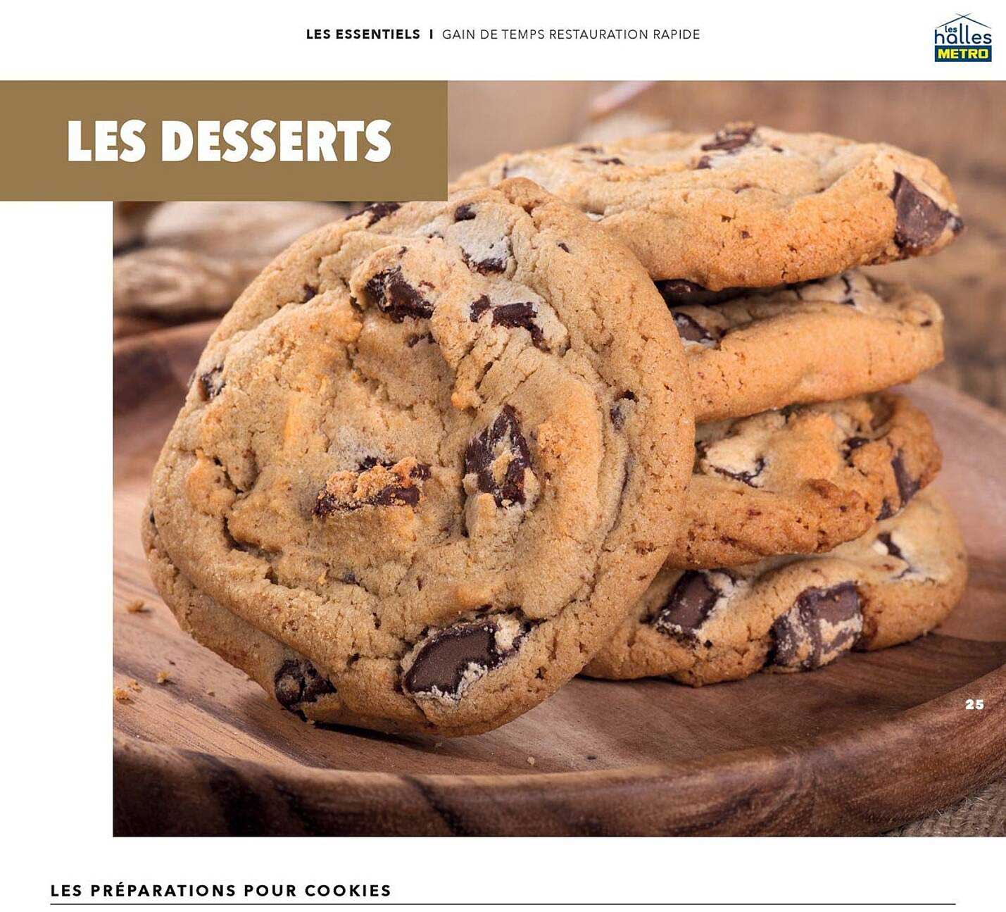 Promo Les Desserts chez METRO - iCatalogue.fr