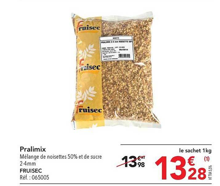 Promo Pralimix Fruisec chez METRO - iCatalogue.fr