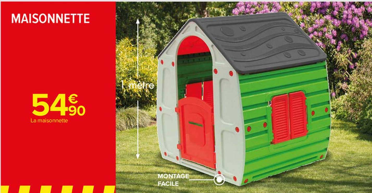 Maisonnette Plastique Carrefour