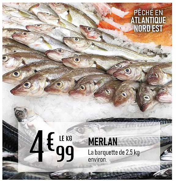 Promo Merlan chez Marché frais Géant - iCatalogue.fr