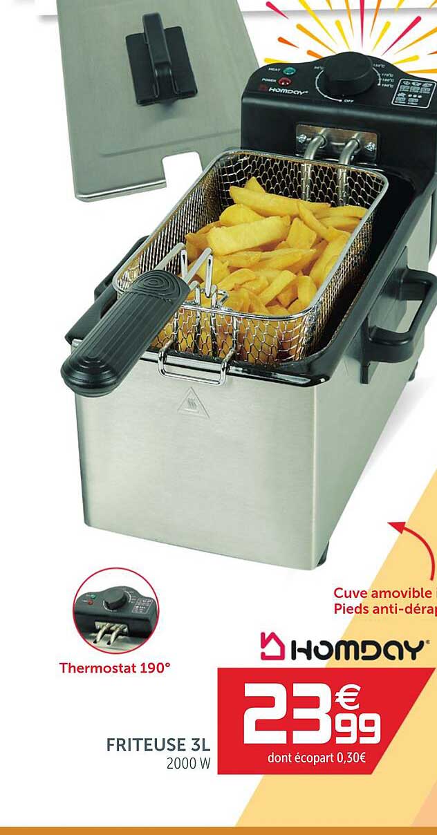 Promo Friteuse 3l chez GiFi - iCatalogue.fr