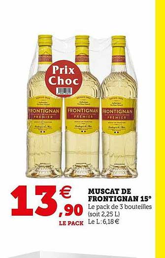 Offre Muscat De Frontignan 15° chez Super U