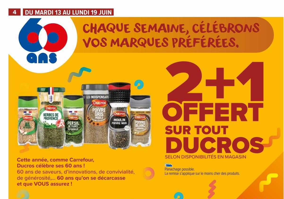 Promo Rizdor Ducros Foodservice chez Promocash