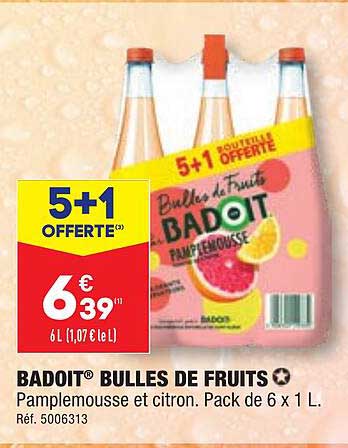 Promo Badoit Bulles De Fruits chez Aldi - iCatalogue.fr