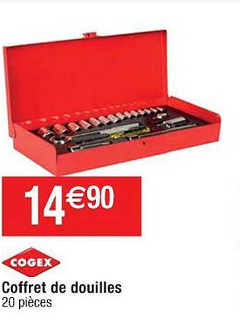 Promo Coffret De Douilles Cogex chez Cora - iCatalogue.fr