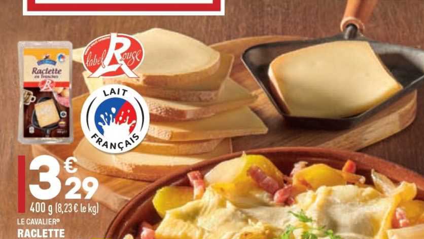 Promo Raclette Le Cavalier chez Aldi - iCatalogue.fr