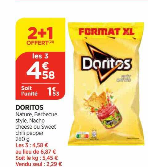 Promo Doritos chez Atac - iCatalogue.fr