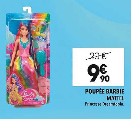 Promo Poupée Barbie Mattel chez Supeco - iCatalogue.fr
