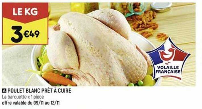 Promo Poulet Blanc Prêt à Cuire Chez Leader Price Icatalogue Fr