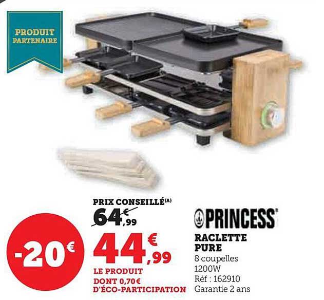 Promo Raclette Pure Princess chez Hyper U - iCatalogue.fr