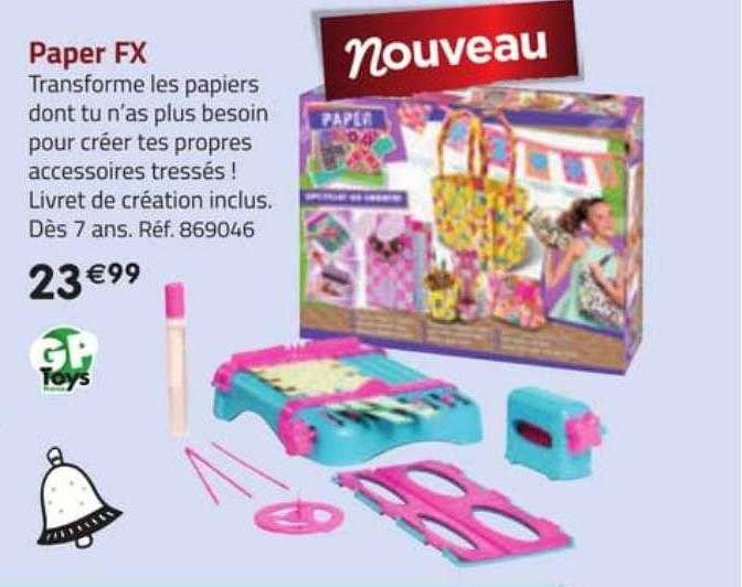 Promo Paper Fx chez La Grande Récré - iCatalogue.fr