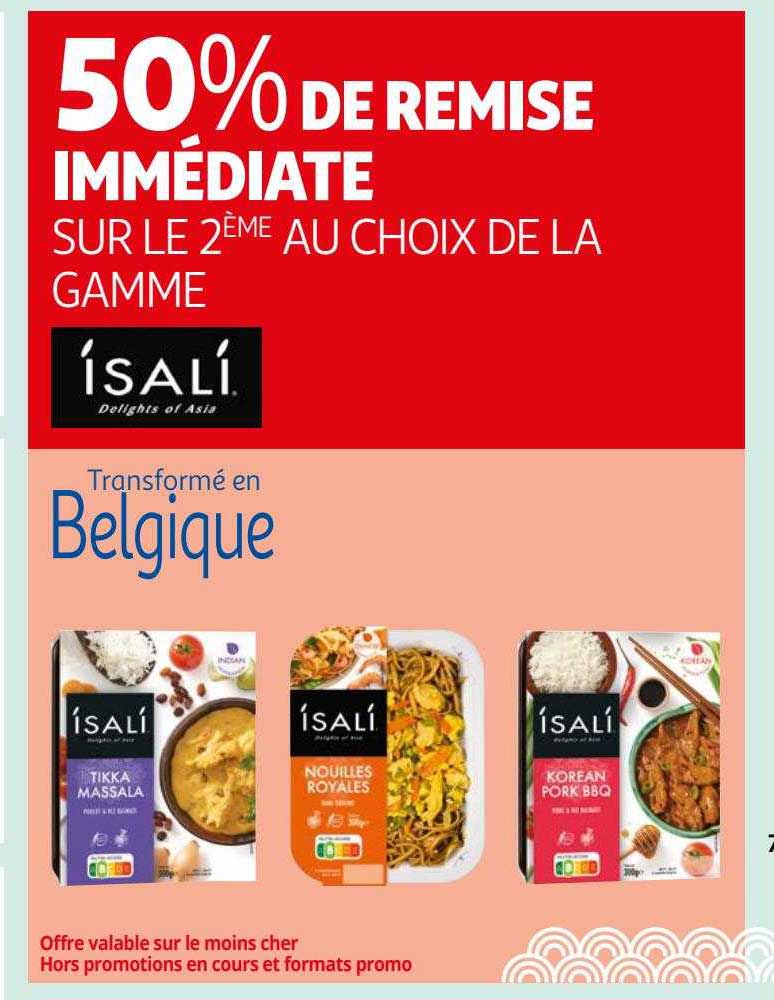 Promo La Gamme Isali chez Auchan - iCatalogue.fr