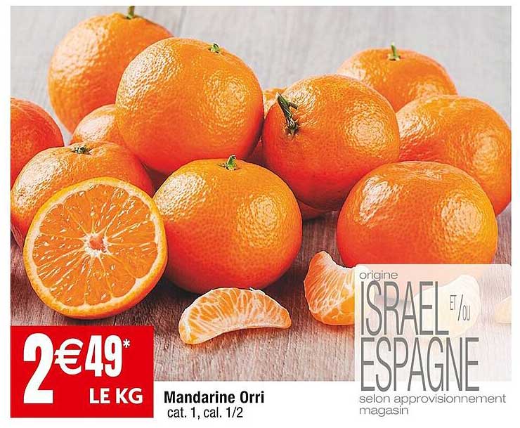 Promo Mandarine Orri chez Cora - iCatalogue.fr