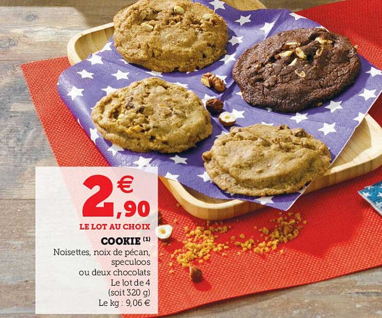 Promo Cookie chez Hyper U - iCatalogue.fr