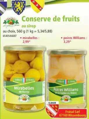 Promo Conserve De Fruits Au Sirop chez Norma - iCatalogue.fr