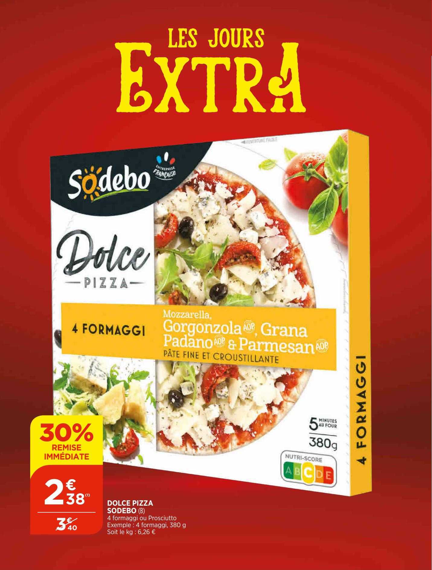 Promo Dolce Pizza Sodebo chez Bi1 - iCatalogue.fr