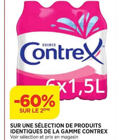 Promo La Gamme Contrex chez Maximarché - iCatalogue.fr