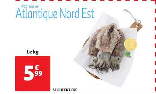 Promo Seiche Entière chez Auchan - iCatalogue.fr