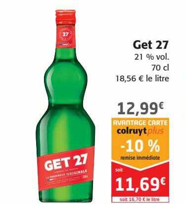 Promo Get 27 chez Colruyt - iCatalogue.fr