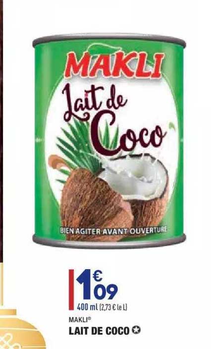 Promo Lait De Coco Makli chez Aldi - iCatalogue.fr