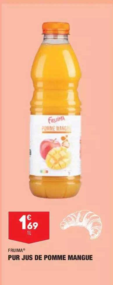 Promo Pur Jus De Pomme Mangue chez Aldi - iCatalogue.fr