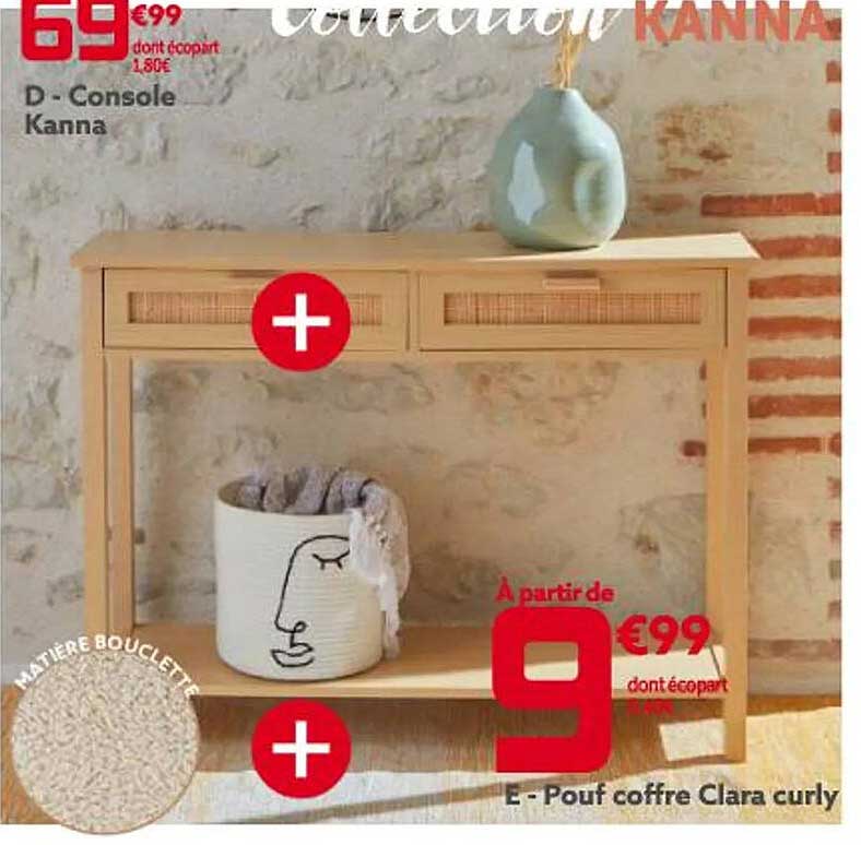 Promo Console Kanna chez GiFi - iCatalogue.fr