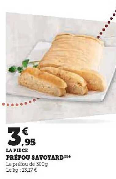 Promo Préfou Savoyard chez Hyper U - iCatalogue.fr