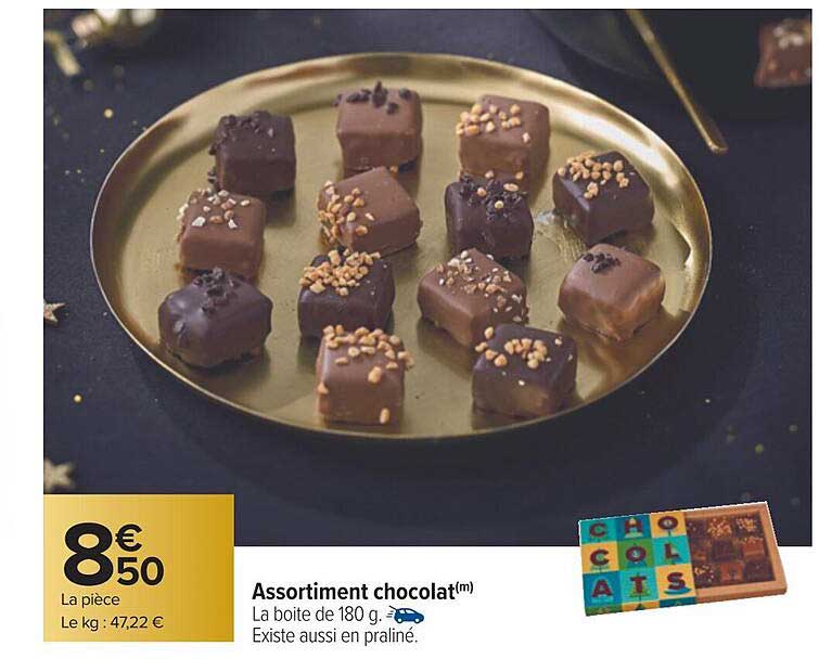 Offre Assortiment Chocolat chez Carrefour