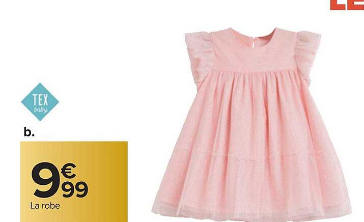 Offre La Robe Tex Baby chez Carrefour