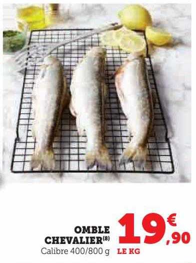 Promo Omble Chevalier chez Hyper U - iCatalogue.fr