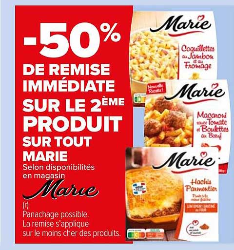 Promo Produits Marie chez Carrefour Market - iCatalogue.fr